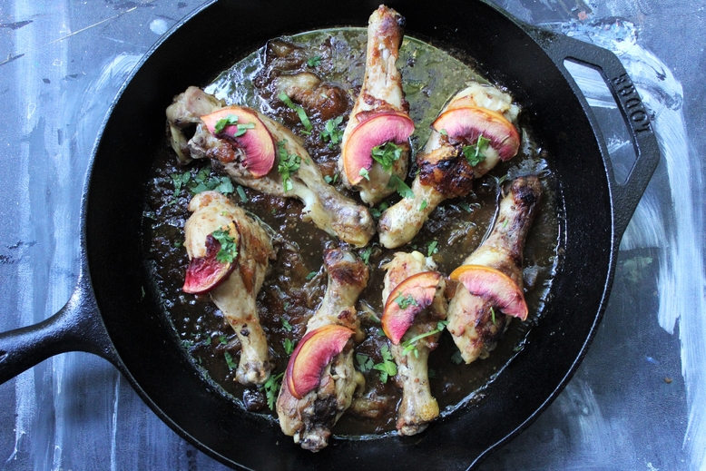 Georgia Peach Skillet Chicken - AIP, Paleo, Whole 30 - Primal Sam