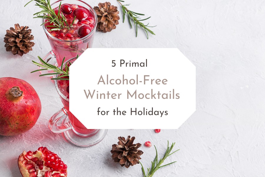 5 Primal Alcohol-Free Winter Mocktails for the Holidays - Primal Sam
