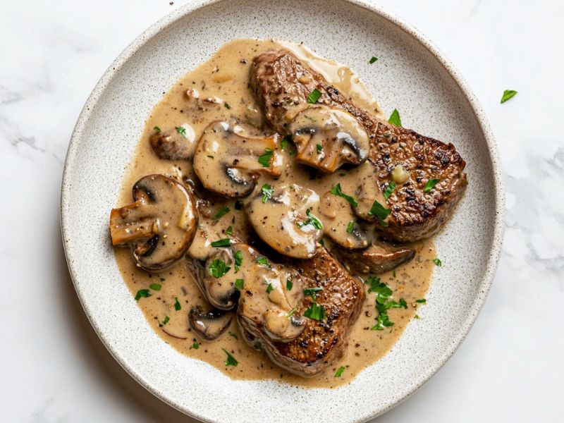 Primal Steak Diane with Creamy Pan Sauce (Keto, AIP, Paleo, Animal ...